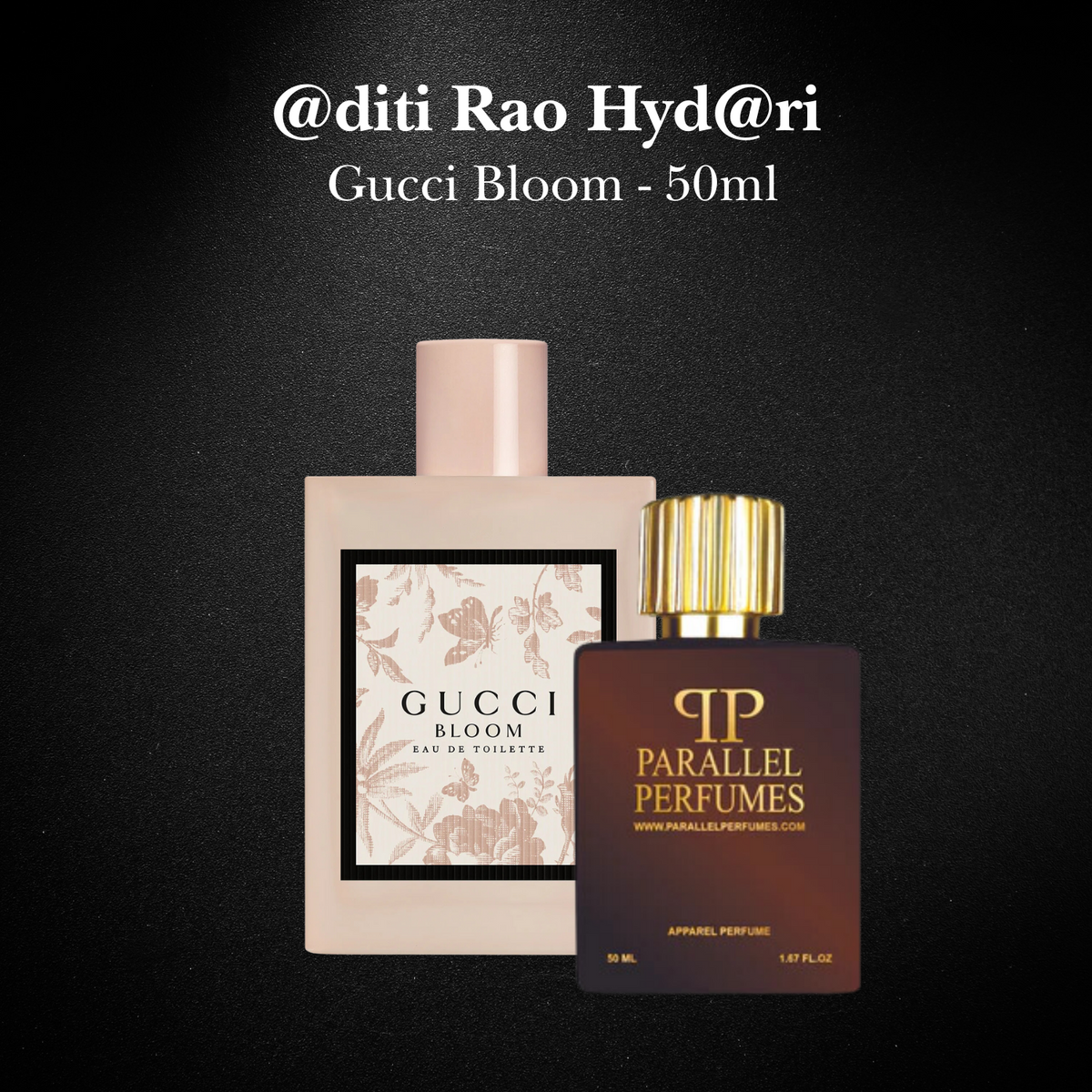 @diti Rao Hyd@ri Gucci Bloom - 50ml – ParallelPerfumes